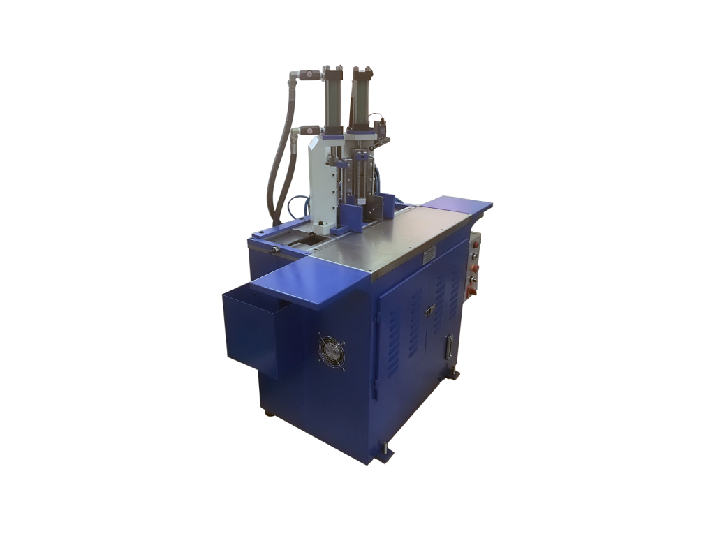 Hydraulic Double Corner Cutting Machine HB-400 | www.codar.com.my